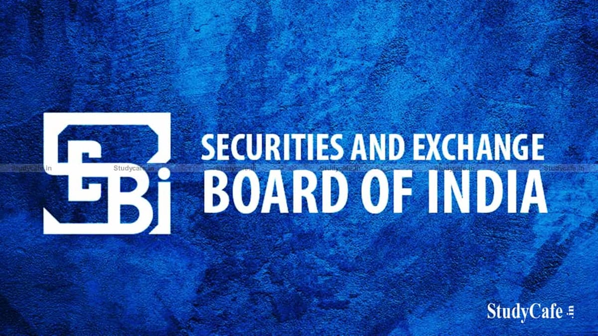 SEBI issues Circular on Streamlining of issuance of SCORES Authentication
