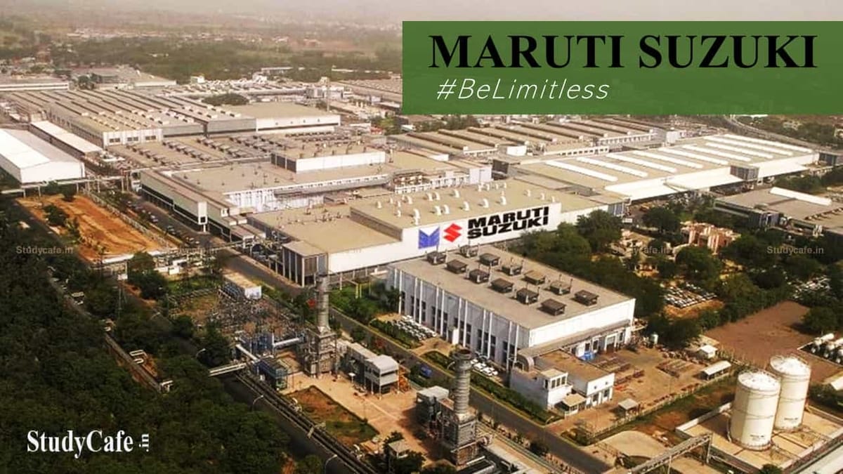 Haryana government has allotted Maruti Suzuki 900 acres in Sonipat for ...