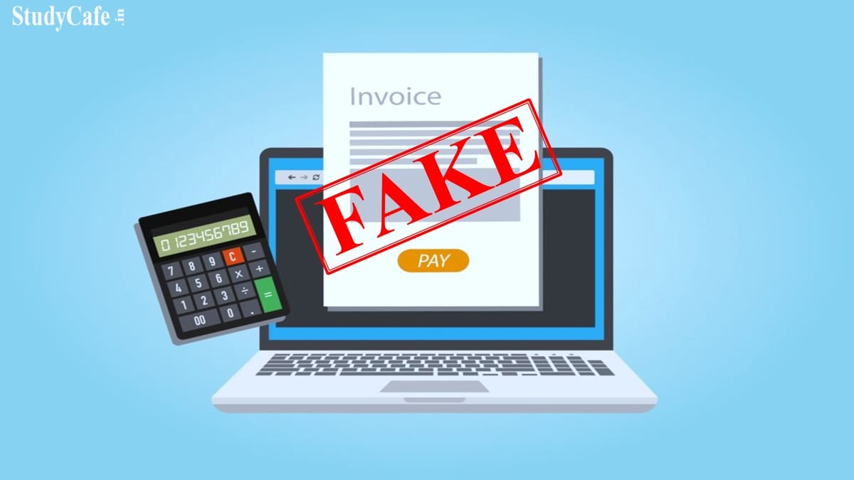 Fake Invoice: CGST Official Busts Rs.185 Crore Fake GST Invoice Racket