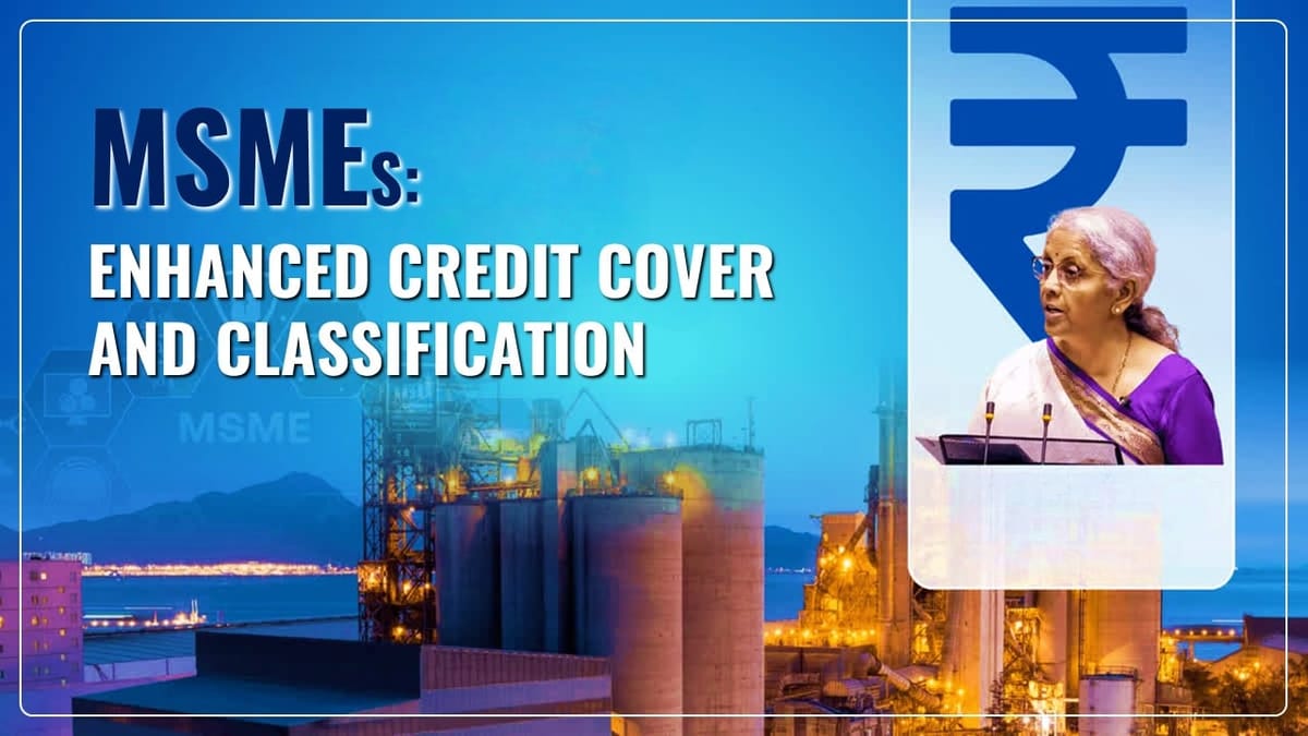 Union Budget 2025: FM Enhances MSME Classification; New Scheme for Startups