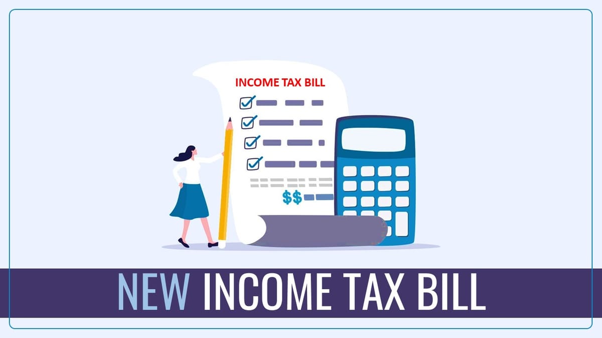 New Income Tax Bill might remove need for Budget for Tax Relief; says ...