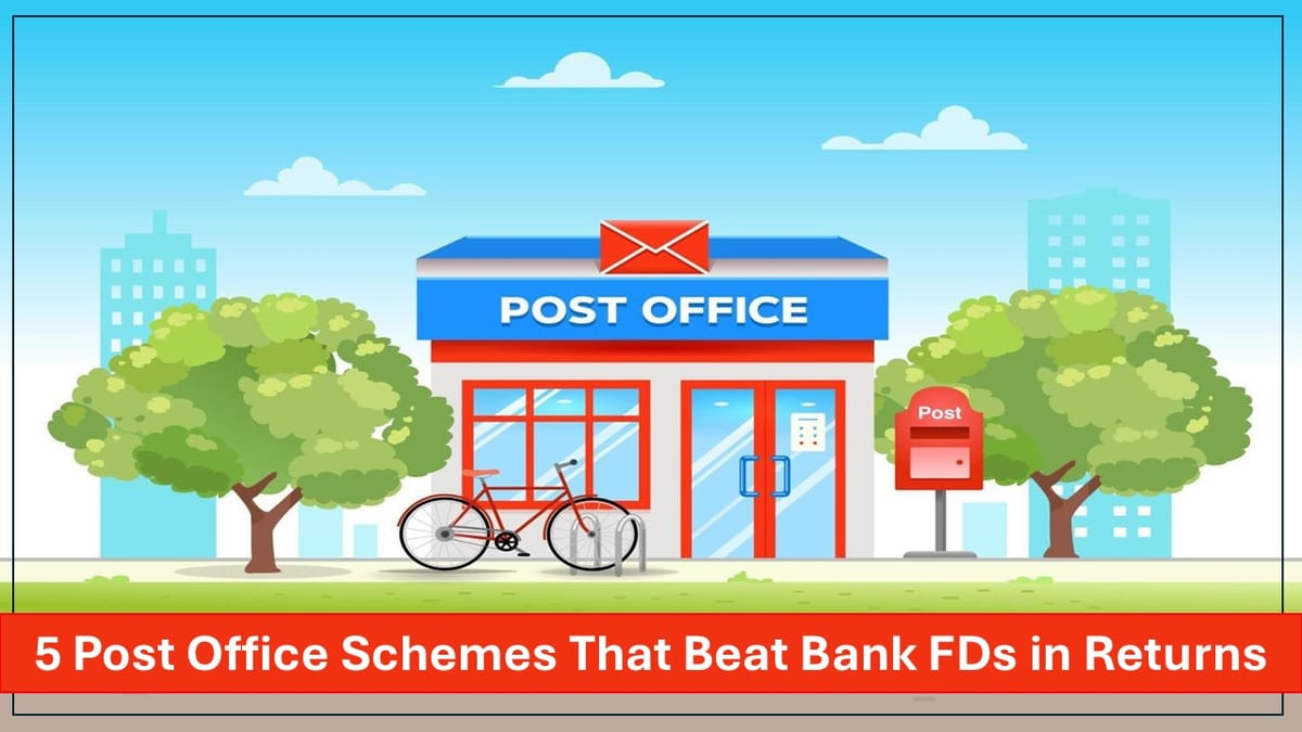 Post Office Savings Schemes Offer Better Returns than Bank FDs: Know more
