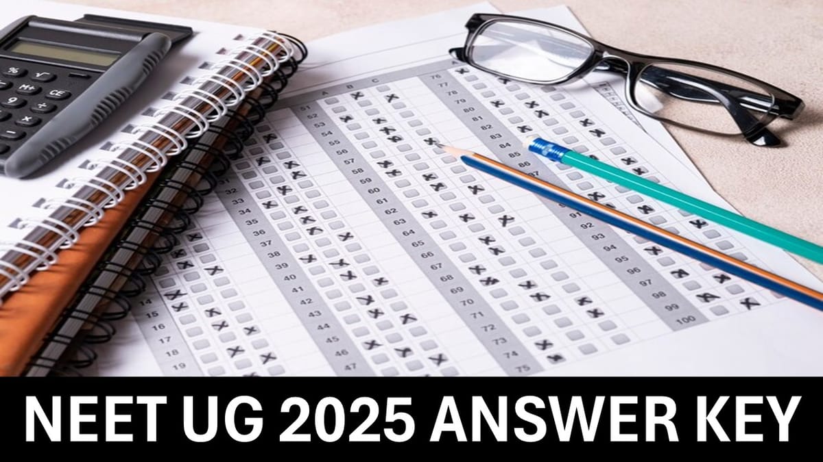 NEET UG 2025: Provisional Answer Key to be Issued Soon at neet.nta.nic ...