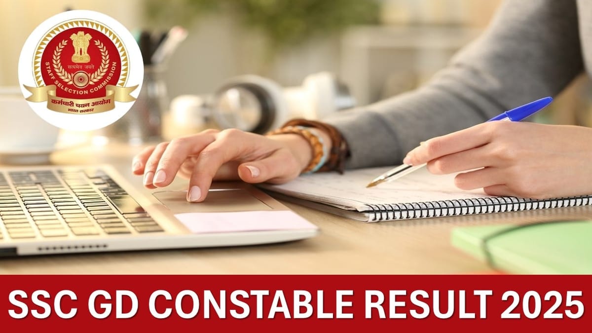 SSC GD Constable Result 2025 to Be Declared Soon at ssc.gov.in; Check ...