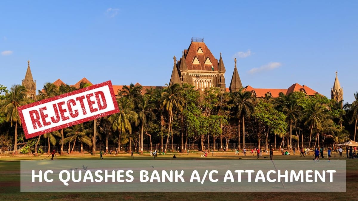 HC Quashes Bank Account Attachment Post Expiry of CGST Section 83(2) Period