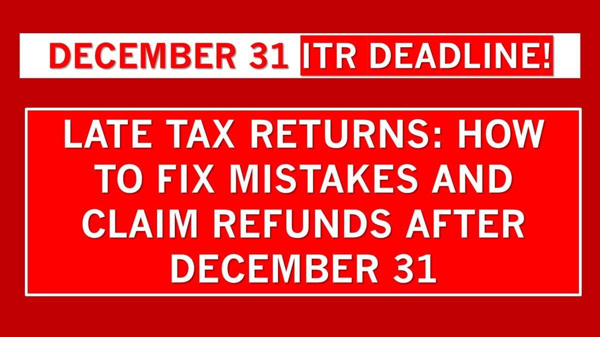 December 31 Deadline Passed? Options for Correcting Your Tax Return