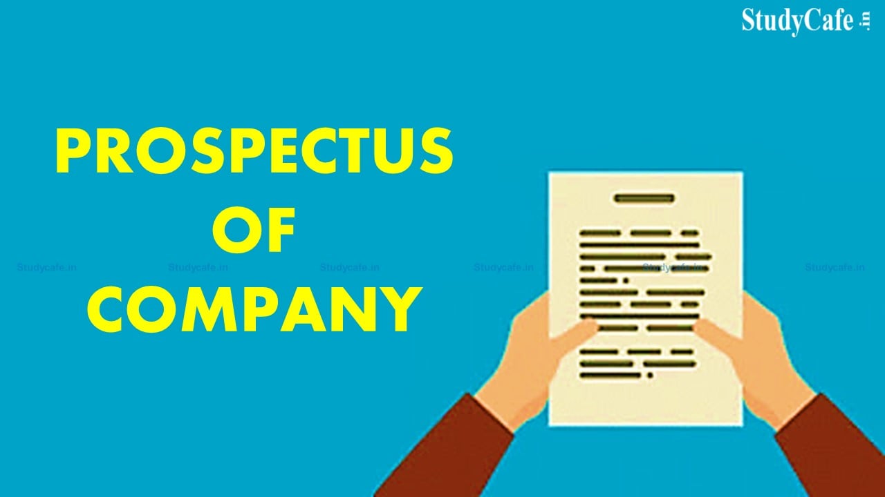 What is Prospectus of the Company?