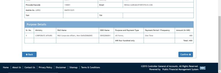 MCA: Process of Making Offline ROC Payment
