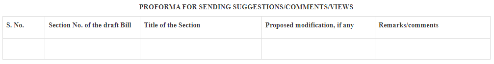Ministry of Finance invites suggestions on draft Indian Stamp Bill 2023 ...