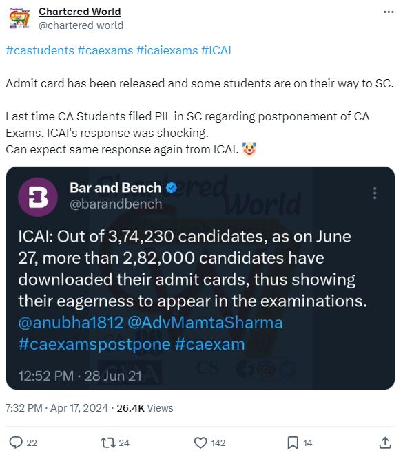 Postponement of CA Exams 2024: CA Students will face long-haul Exam ...